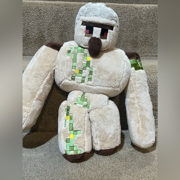 Toys | Mojang Minecraft Iron Golem Plush 14 Spin Master Jinx Stuffed ...